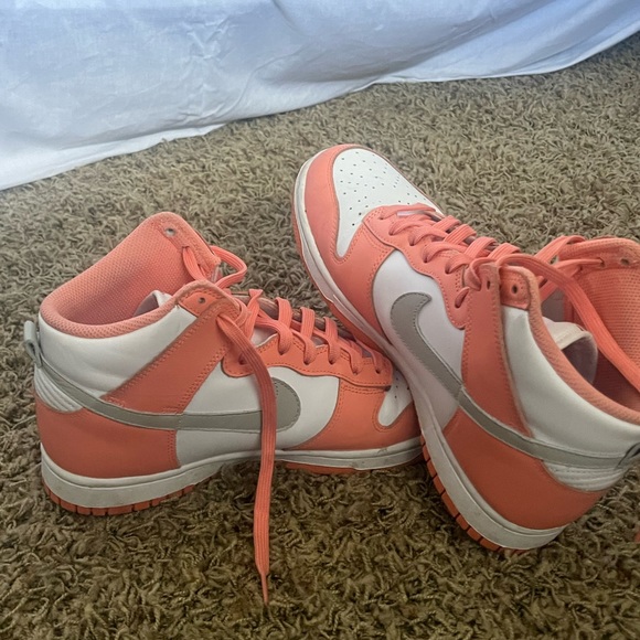 Nike | Shoes | Wmns Dunk High Salmon | Poshmark